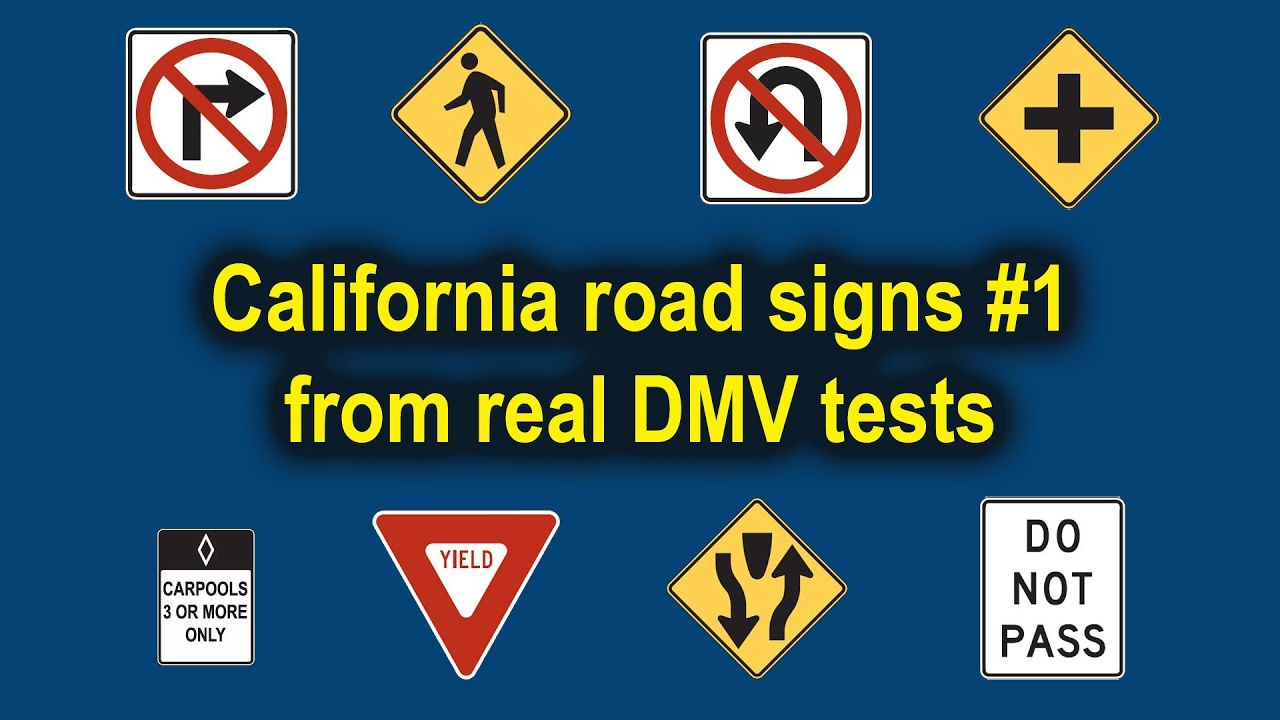 Road Signs Test Dmv