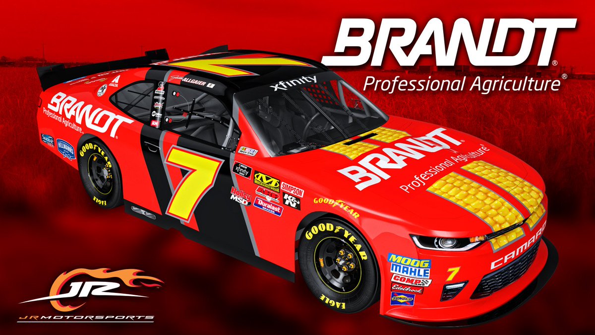 Justin Allgaier 2018 paint scheme : r/NASCAR