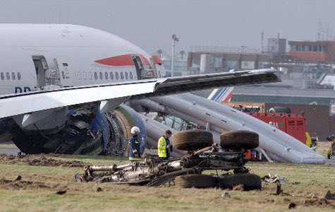 OnThisDay 10 years ago, British Airways Flight BA38 crash landed on ...