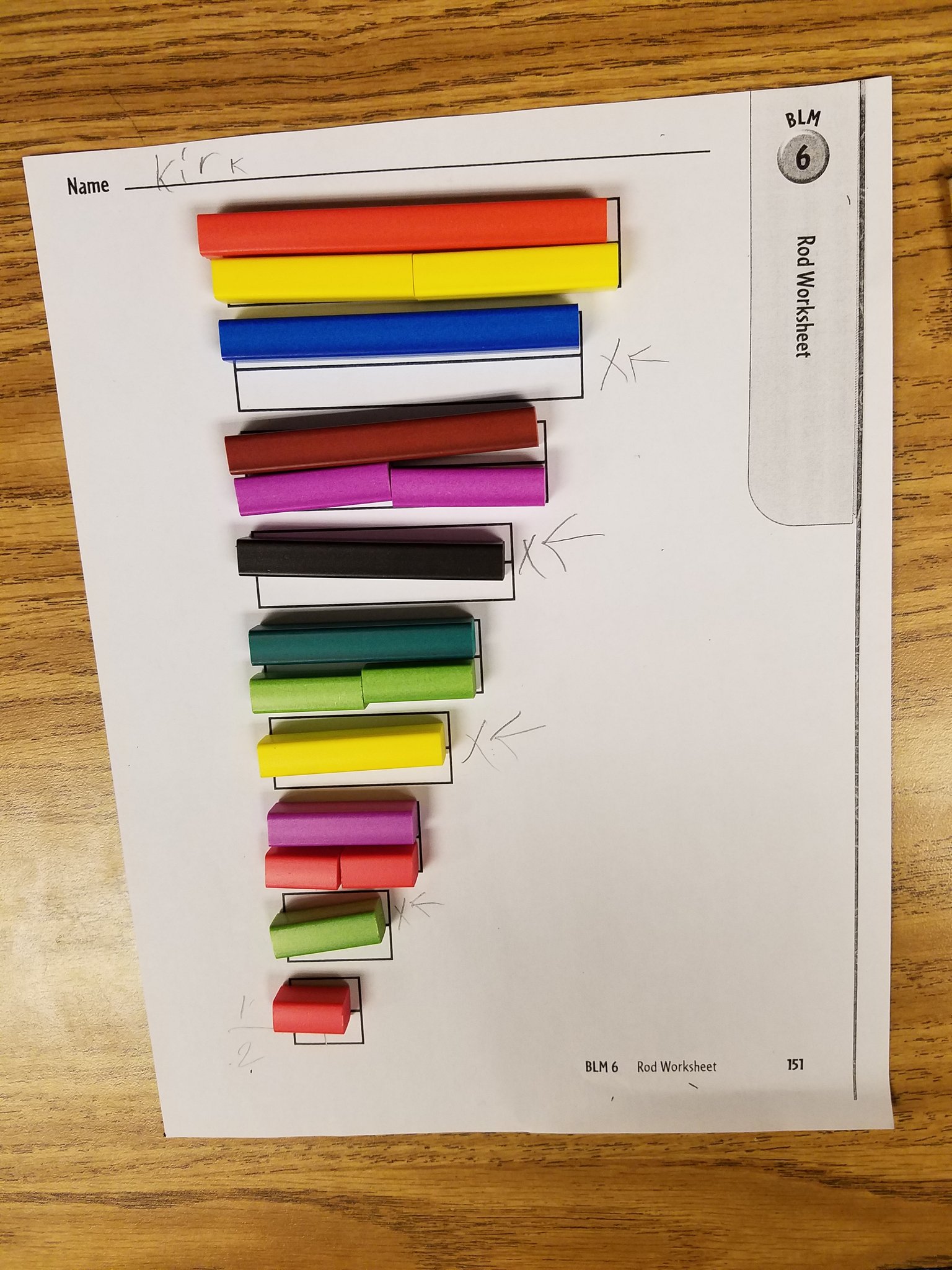 Cuisenaire Rods Printables