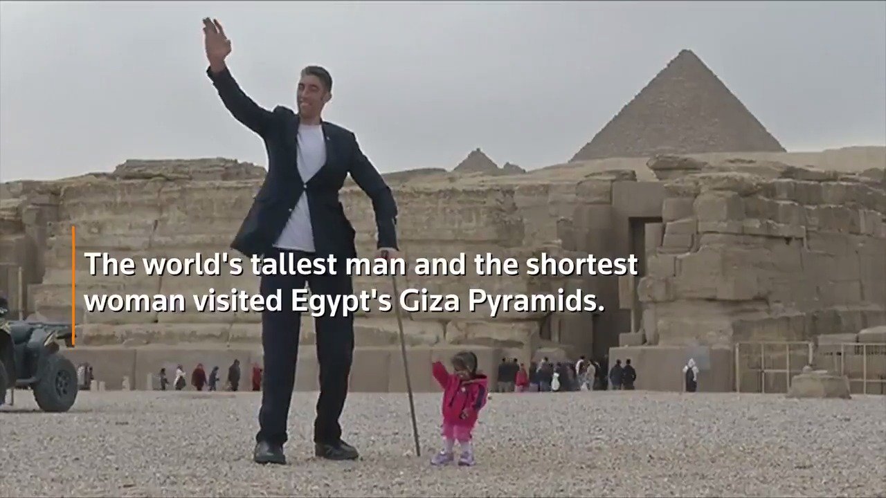 Shortest Person And Tallest Person In The World