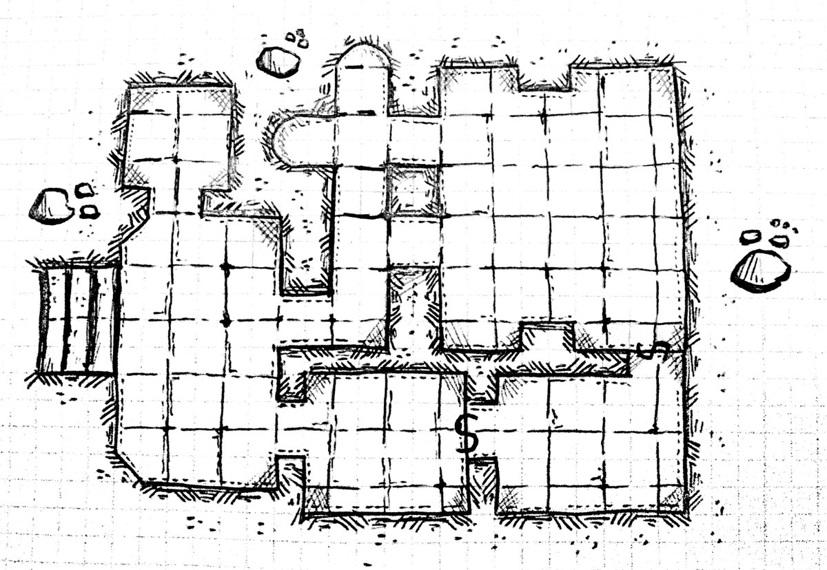 Simple Dungeon Map