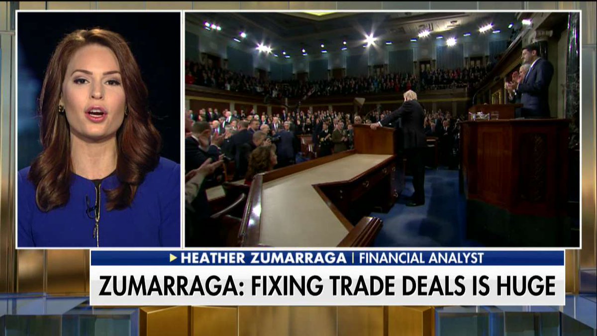 Heather zumarraga: "america is open for business. [@realdonaldtrump is ...