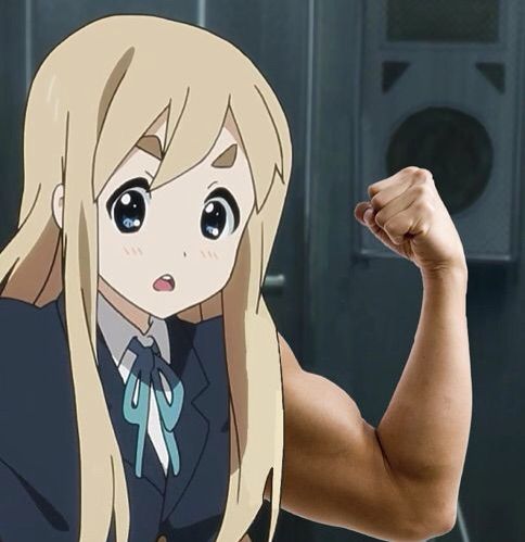 K On Mugi Eyebrows