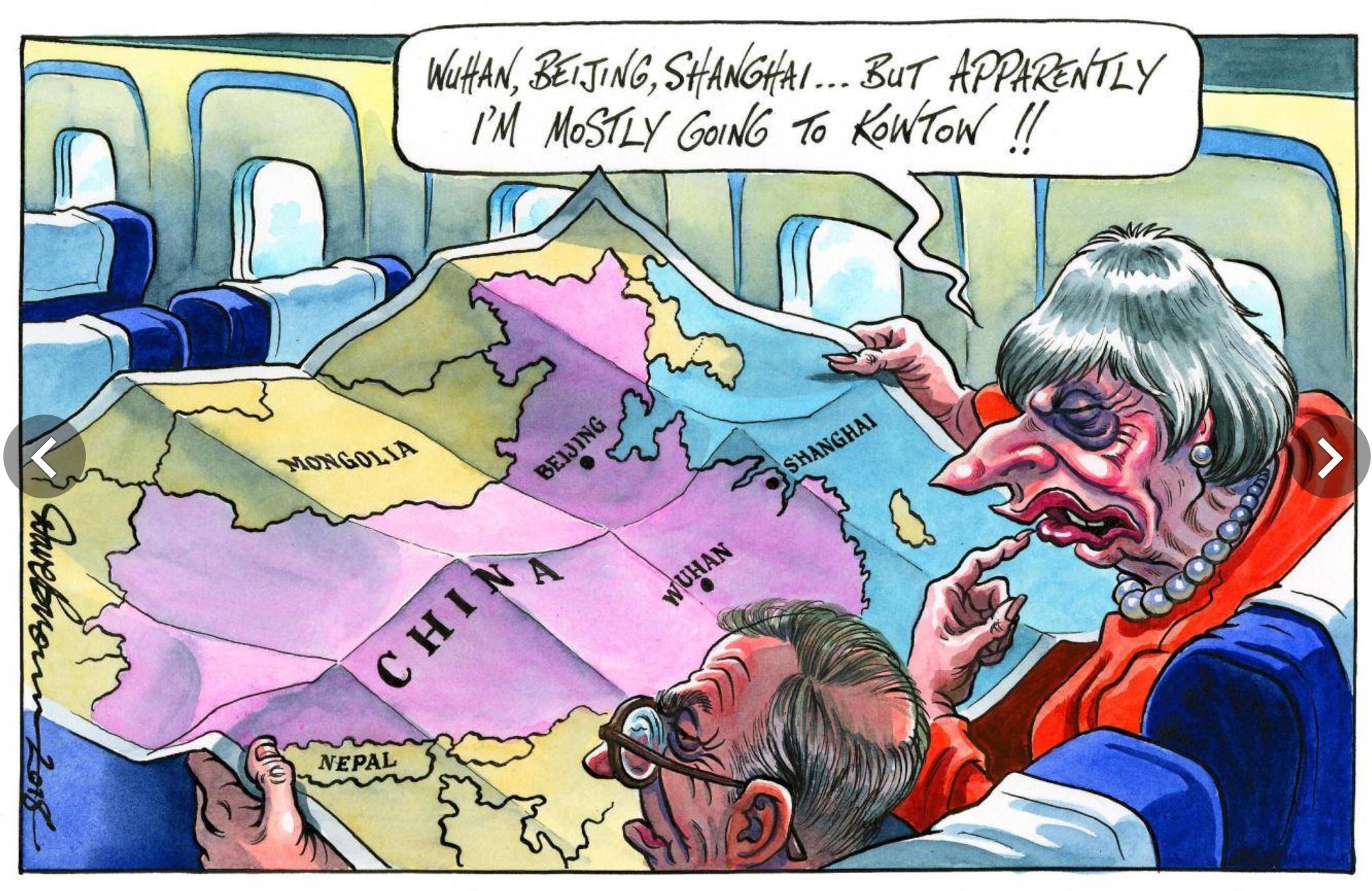 Opium War Political Cartoon