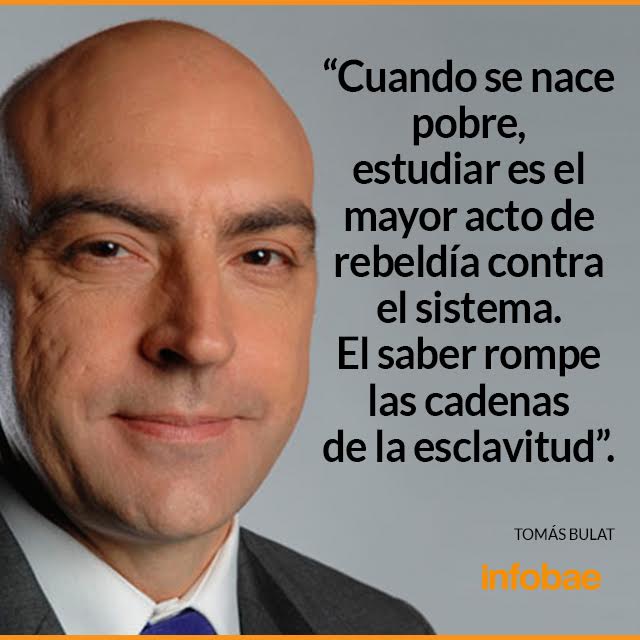 Efemérides. hace 3 años que se fue tomás bulat y en infobae lo seguimos ...