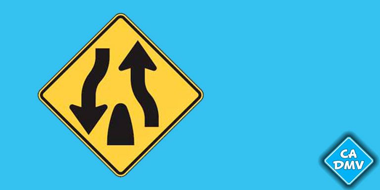 Driver License Road Test Sign