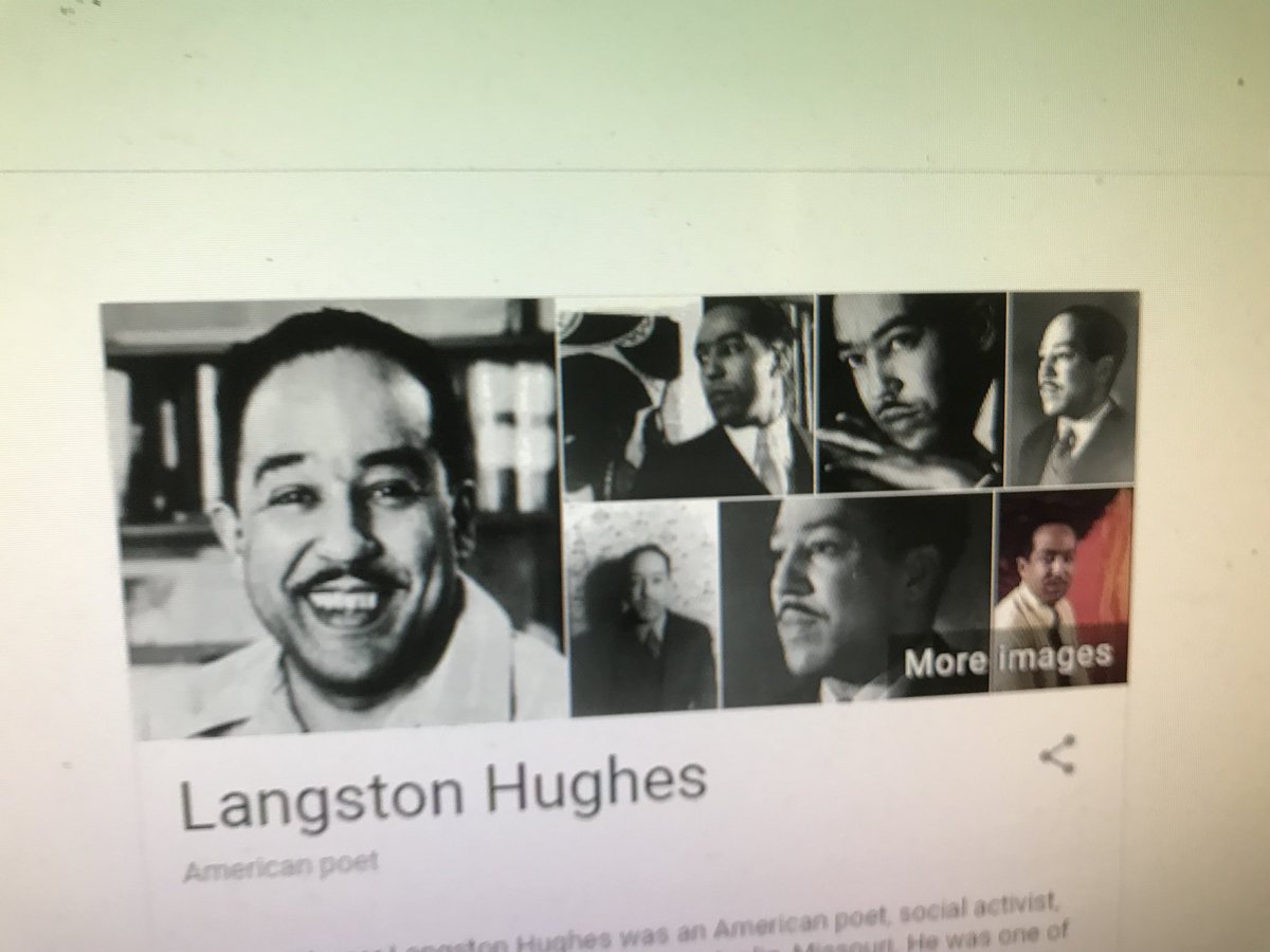 Don Salmon on Twitter: "#LangstonHughes it is Langston Hughes birthday ...