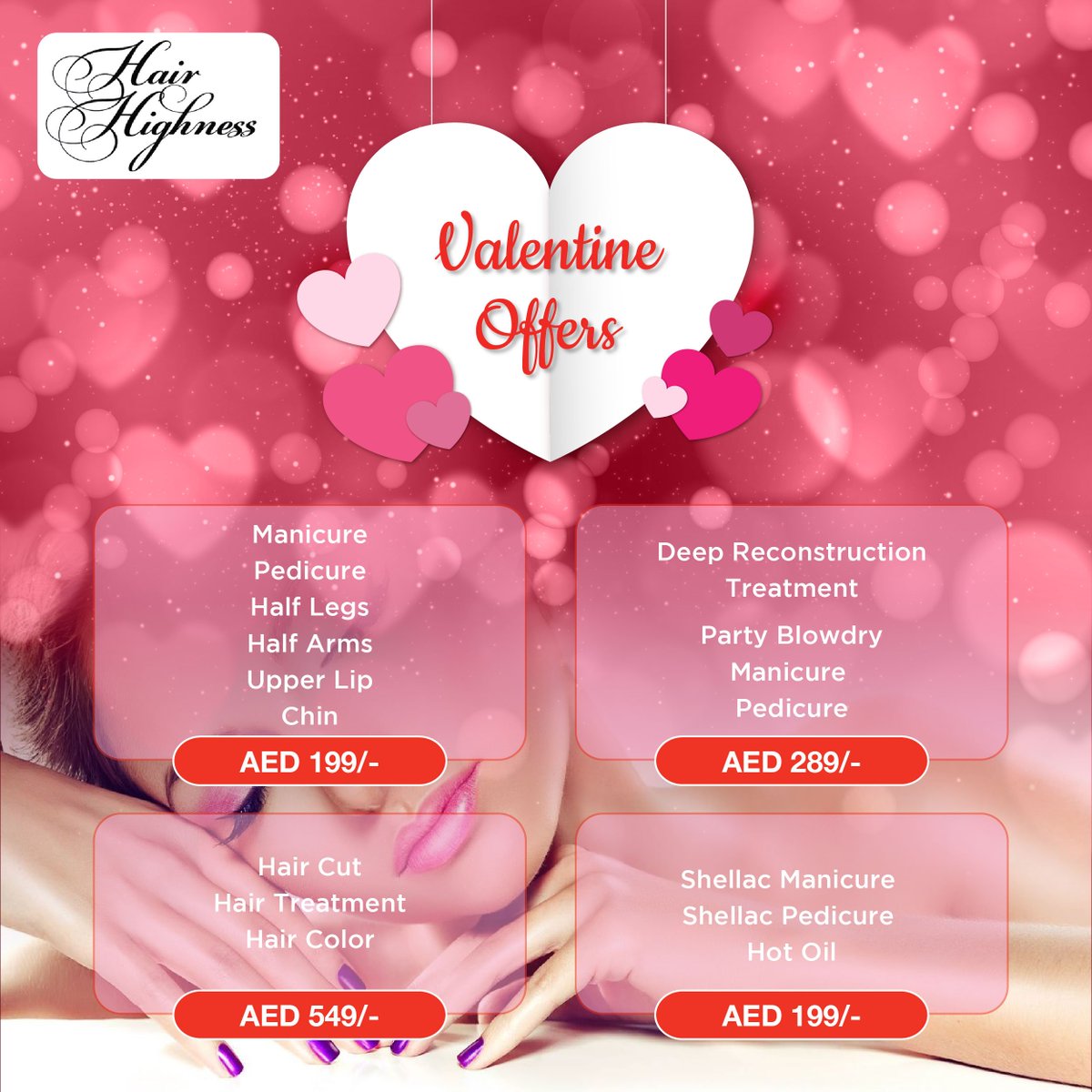 Spa Valentine Promotion