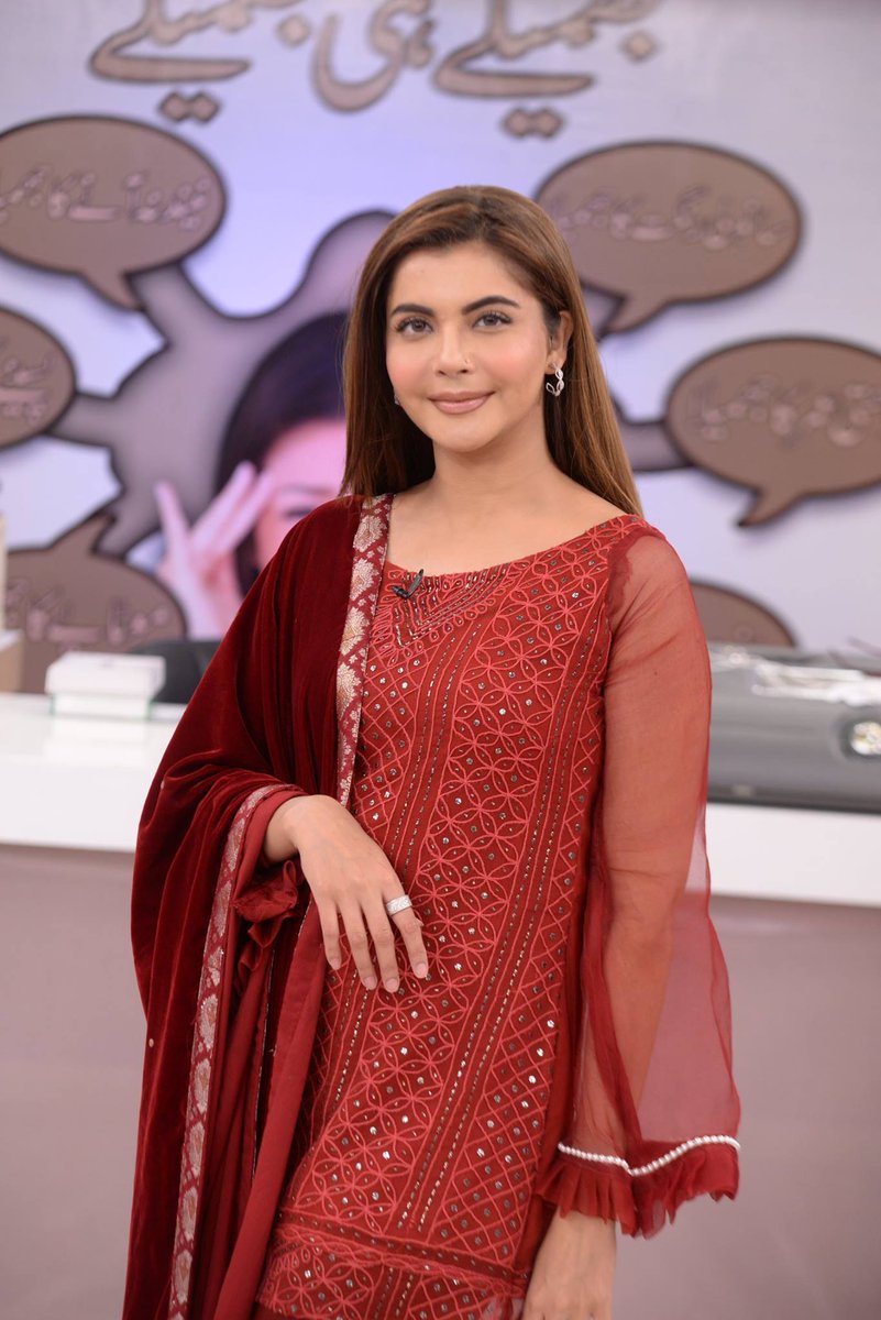 In Good Morning Pakistan Nida Yasir Dresses