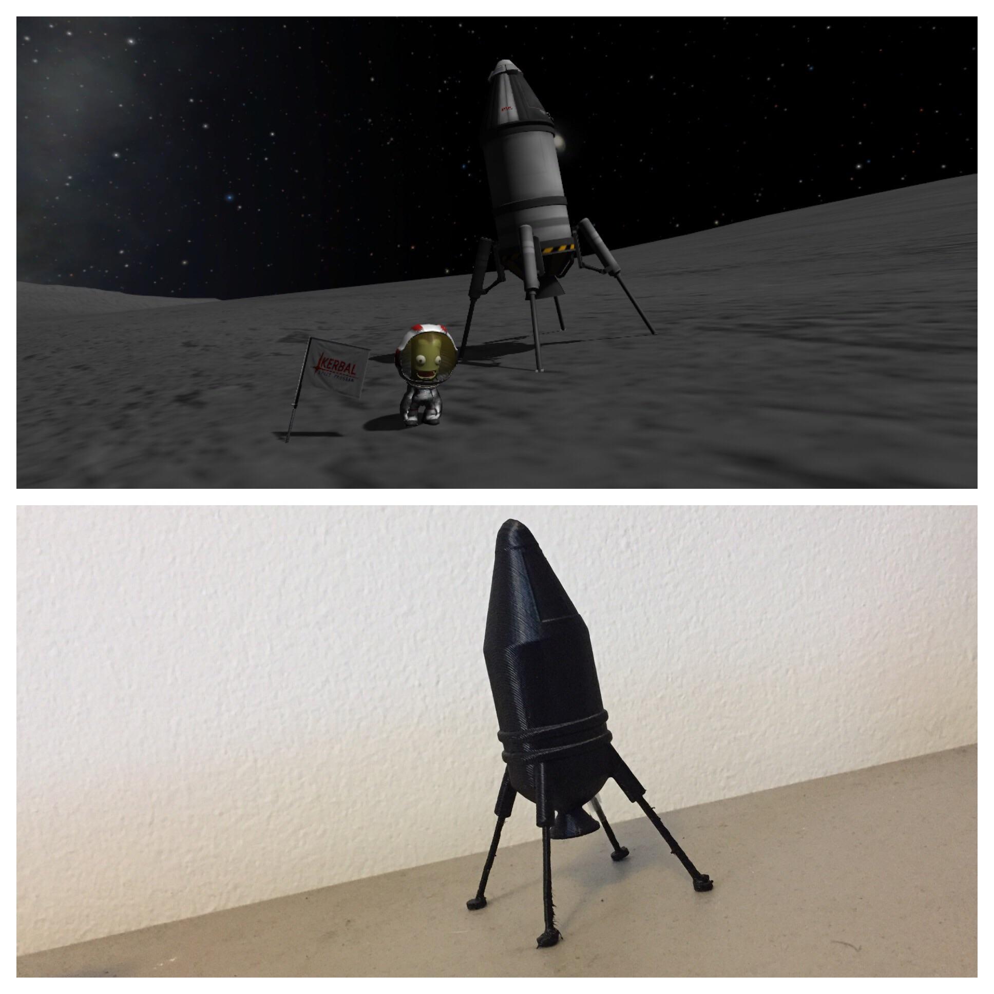 Kerbal Space Program Mun Lander