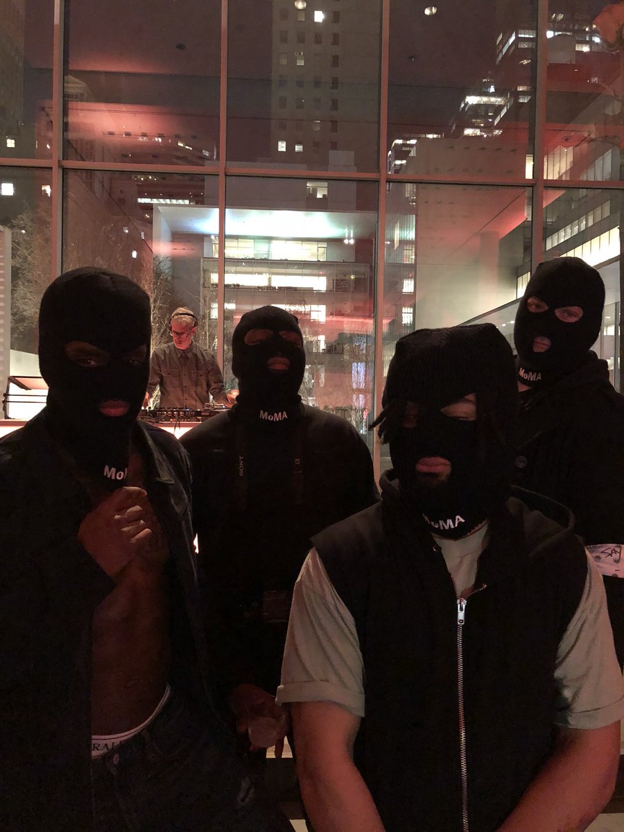 Black Man In Ski Mask