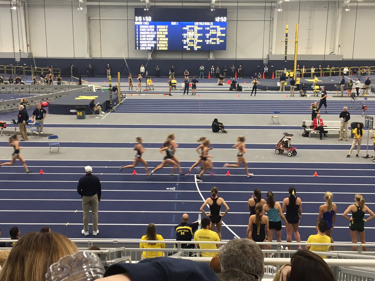 Michigan Track upsets #3 Arkansas, beats OSU & MSU | mgoblog