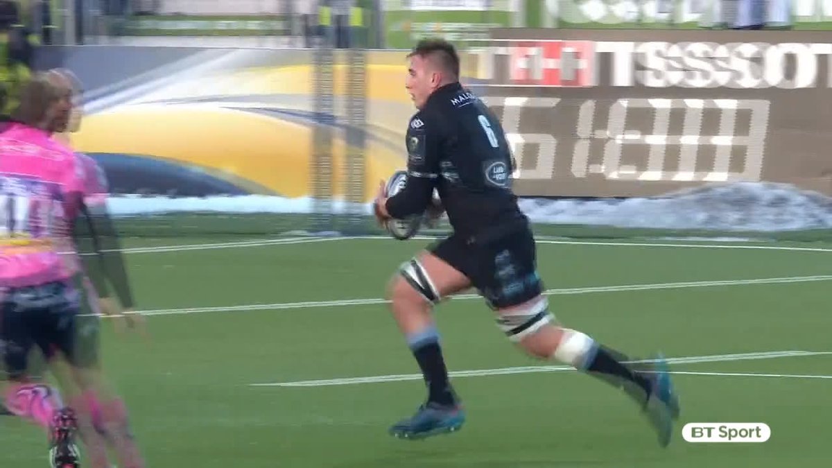 We've seen some glorious tries in this weekend's Champions Cup ? Check ...