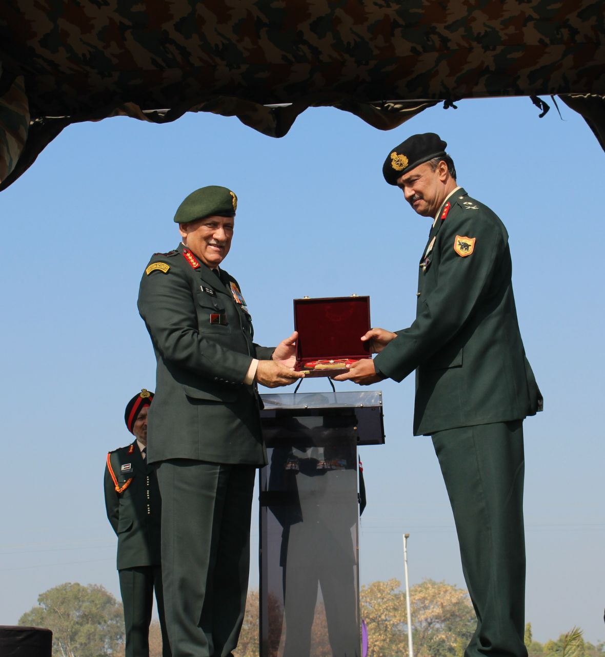 ADG PI - INDIAN ARMY on Twitter: "General Bipin Rawat #COAS visited military station Patiala on ...