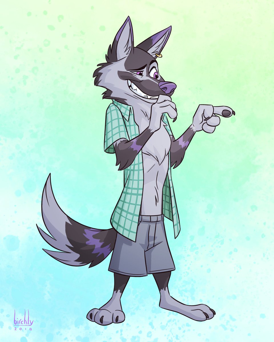 "Mischievous Wolf" by artbirchly : r/zootopia