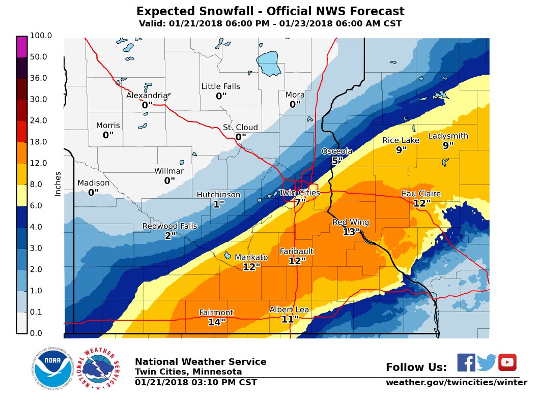 Twin Cities Zip Code Map - Map