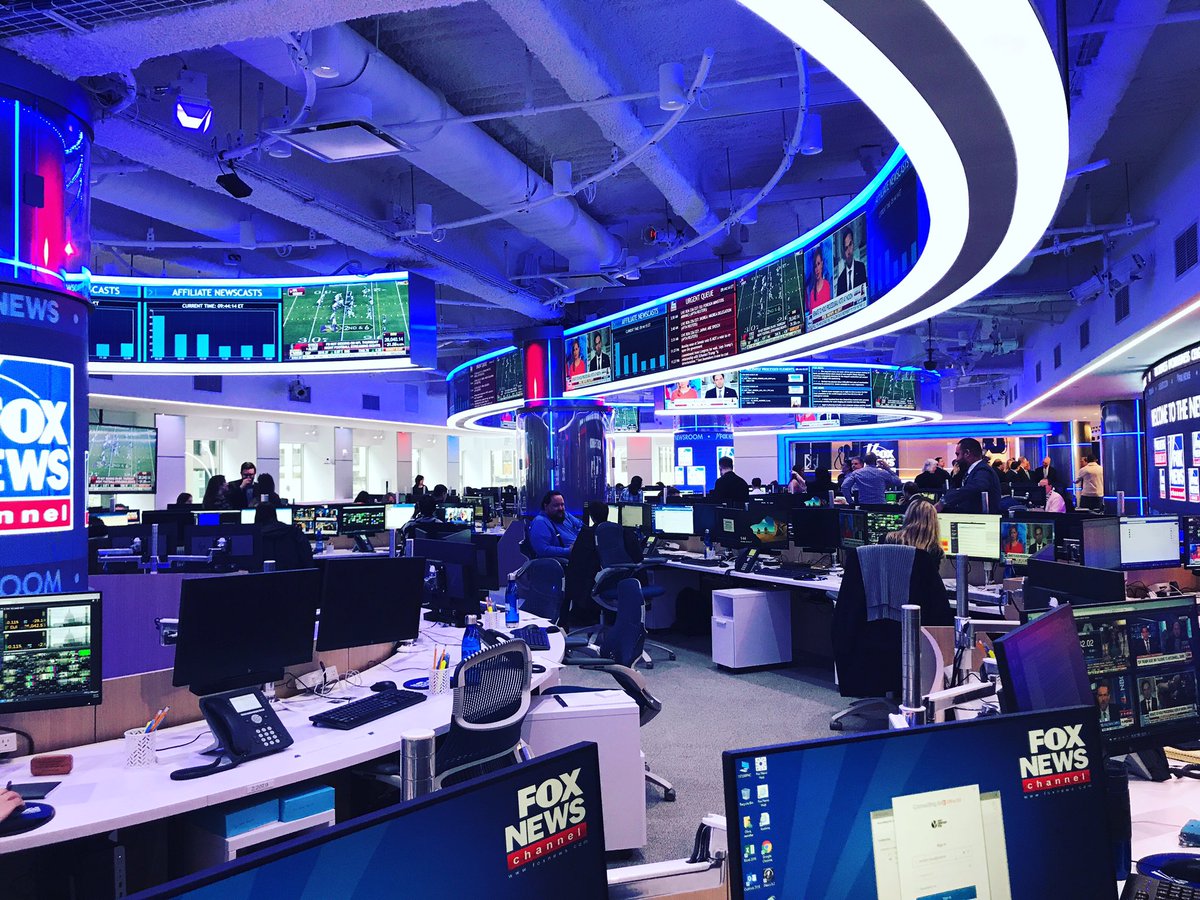 Fox Newsroom Backdrop