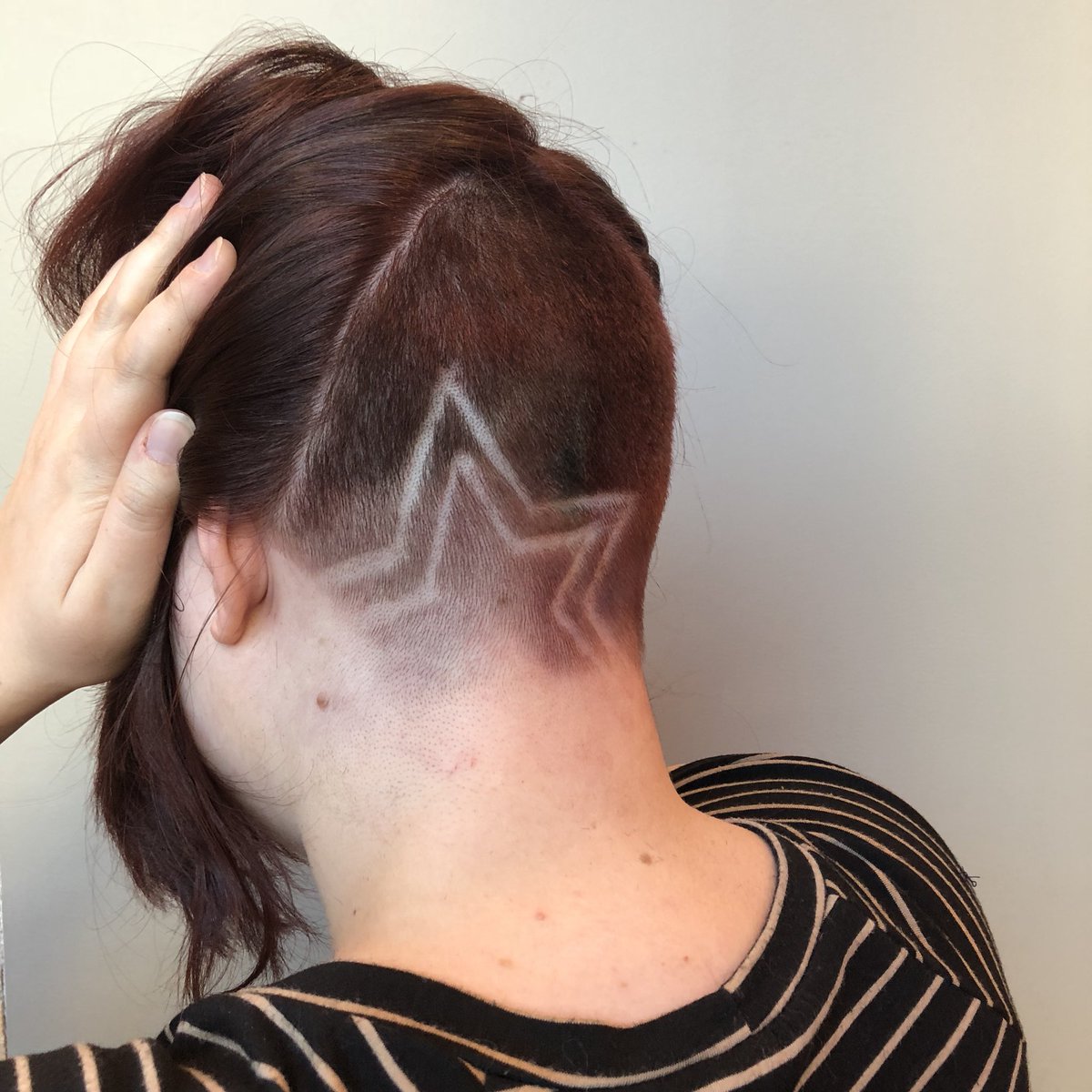Undercut Star Designs