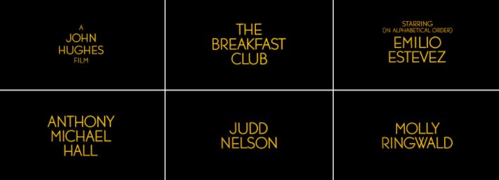 Breakfast Club Font