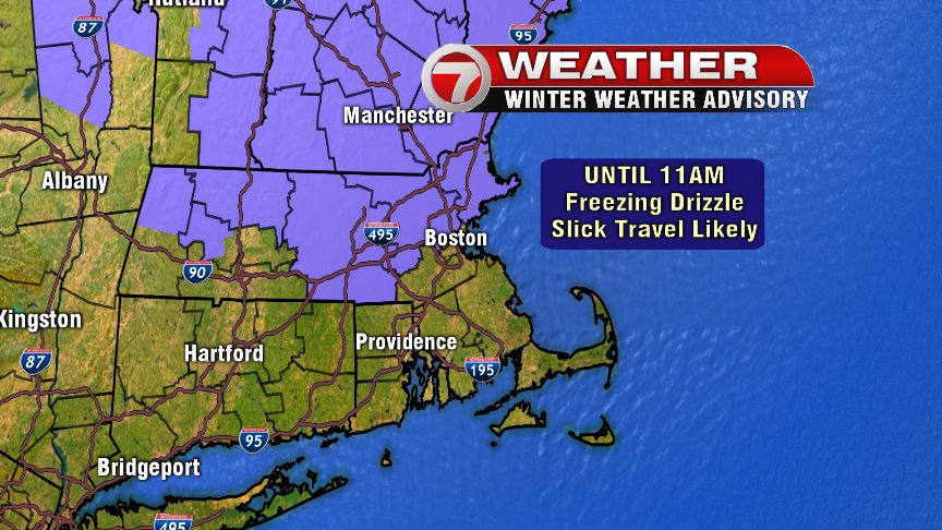 Icy, Foggy, Then Soaking Rain & Windy - Boston News, Weather, Sports | WHDH 7News