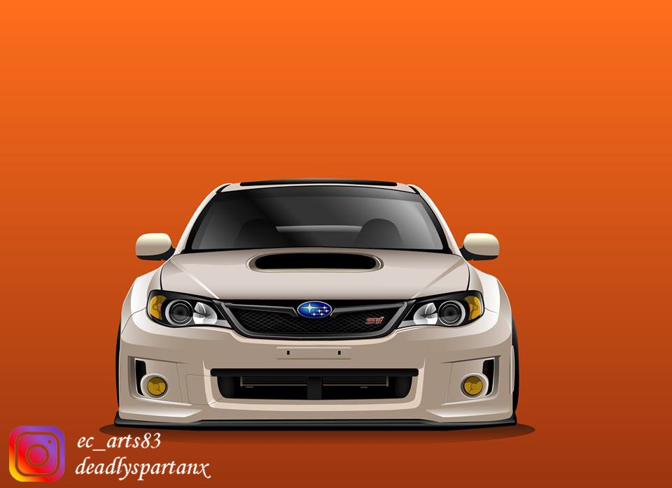 Subaru Wrx Vector