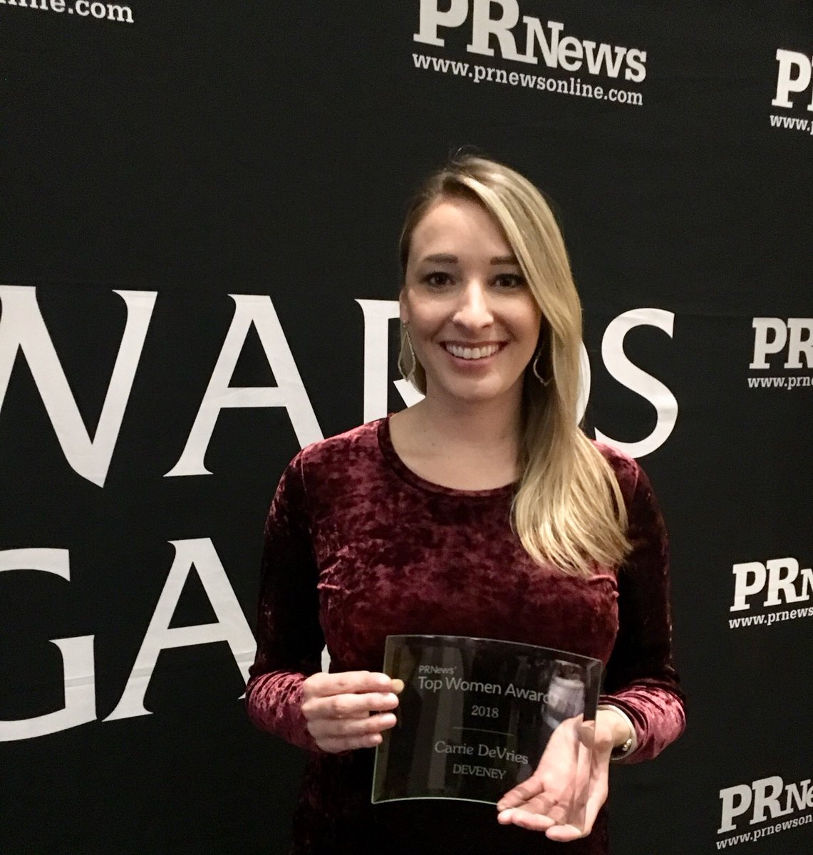 John Deveney on Twitter: "Bravo to Carrie DeVries, recognized today by @PRNews at their Top ...