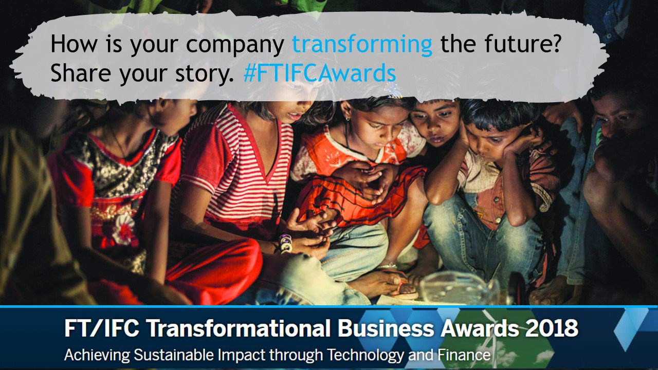 IFC on Twitter: "2018 #FTIFCAwards will reward achievement in transformational infrastructure ...