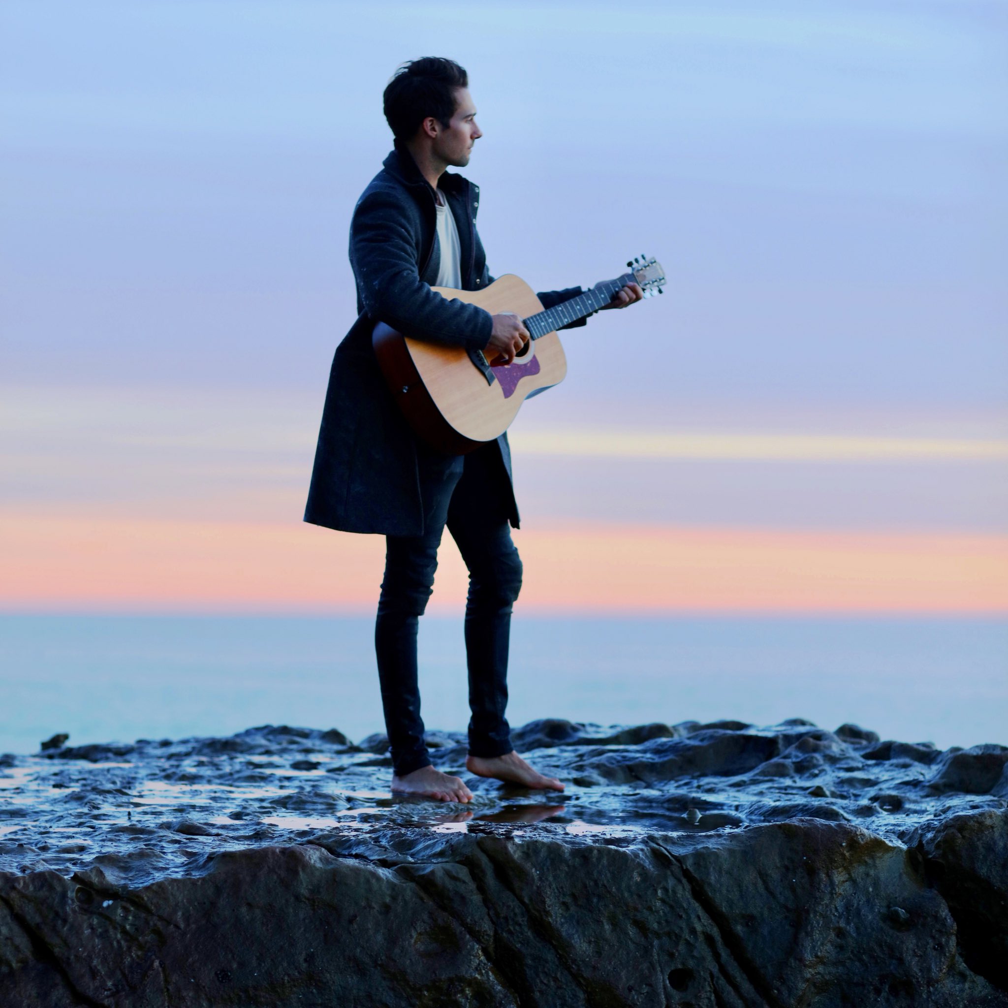 Sad Stylish Profile Pics For Boys With Guitar