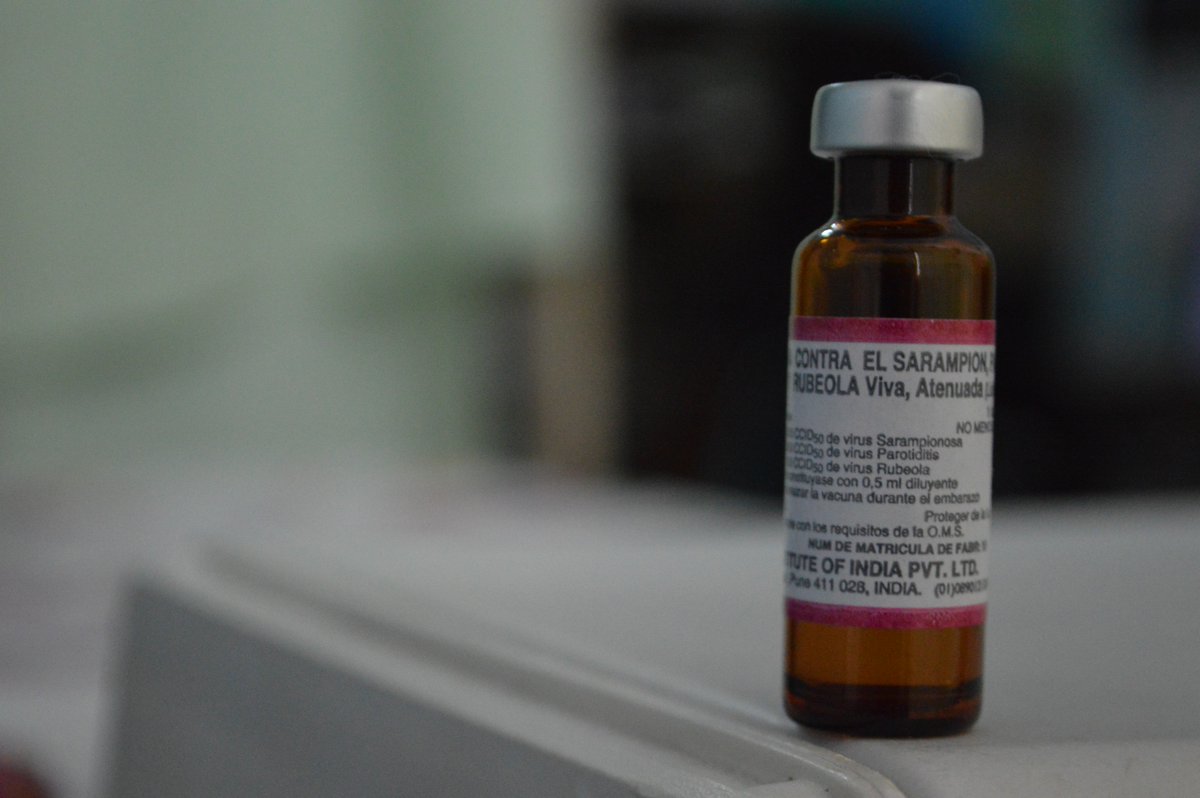 Ministerio de Salud Pública on Twitter: "#AccionesContraelSarampión La vacuna es aplicada según ...