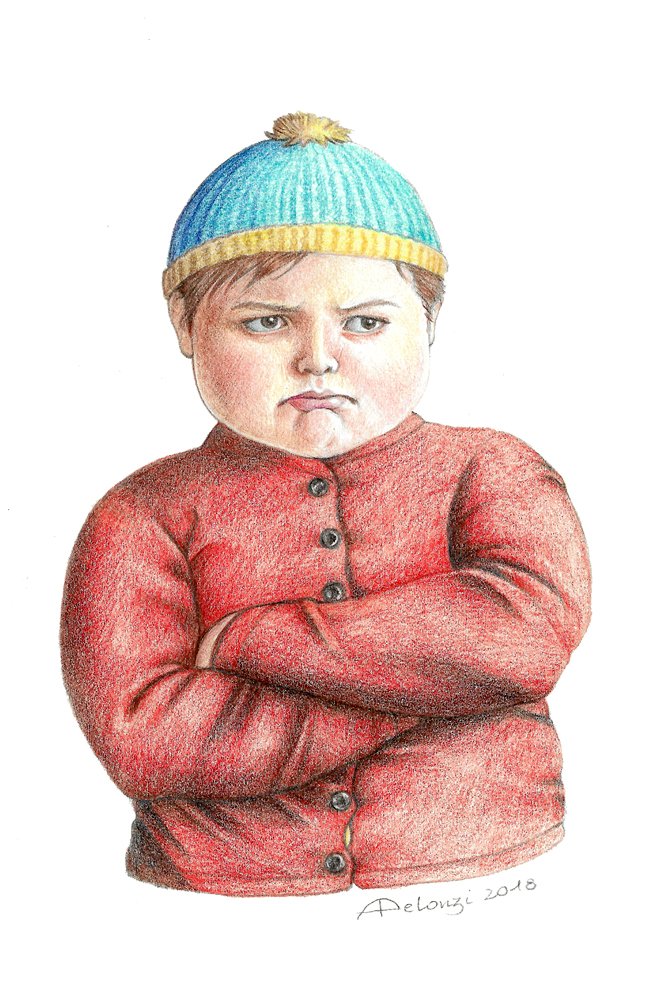 South Park Realistic Drawing