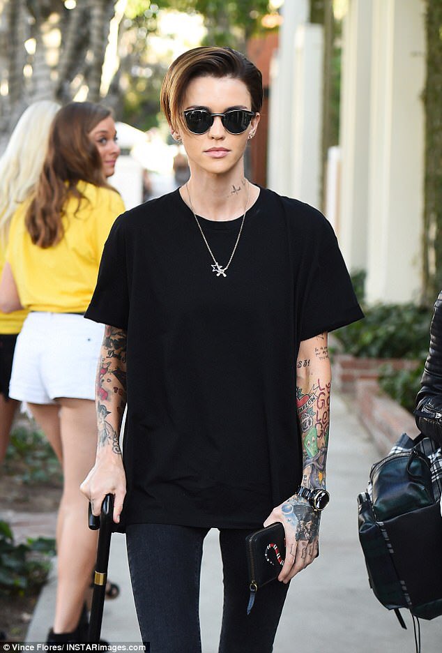 Ruby Rose Daily on Twitter: "PHOTOS | @RubyRose in Beverly Hills (Jan 24)…