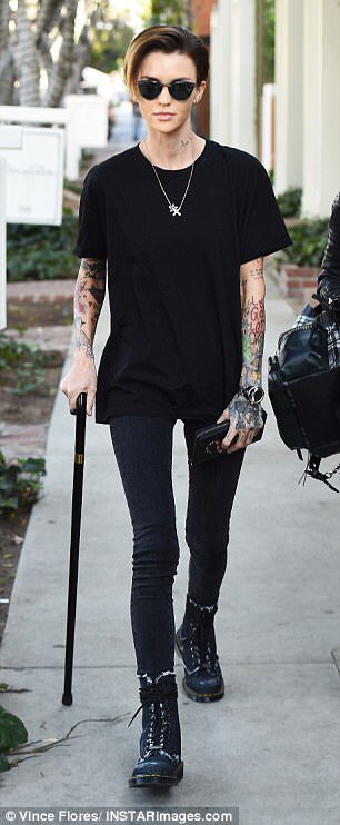 Ruby Rose Daily on Twitter: "PHOTOS | @RubyRose in Beverly Hills (Jan 24)…