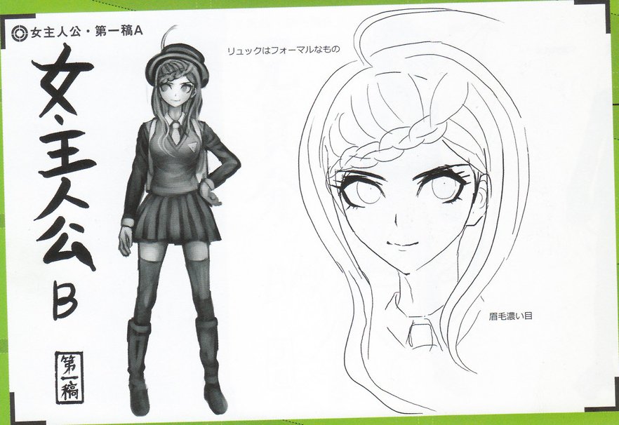 Beta Dangan Ronpa Designs