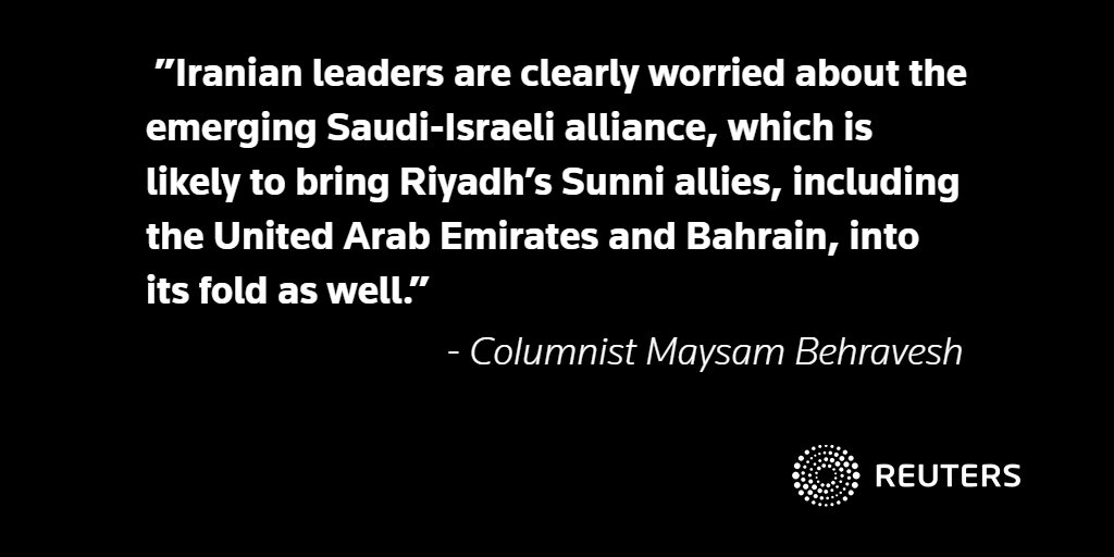Maysam Behravesh writes in : The unlikely Mideast alliance that ...