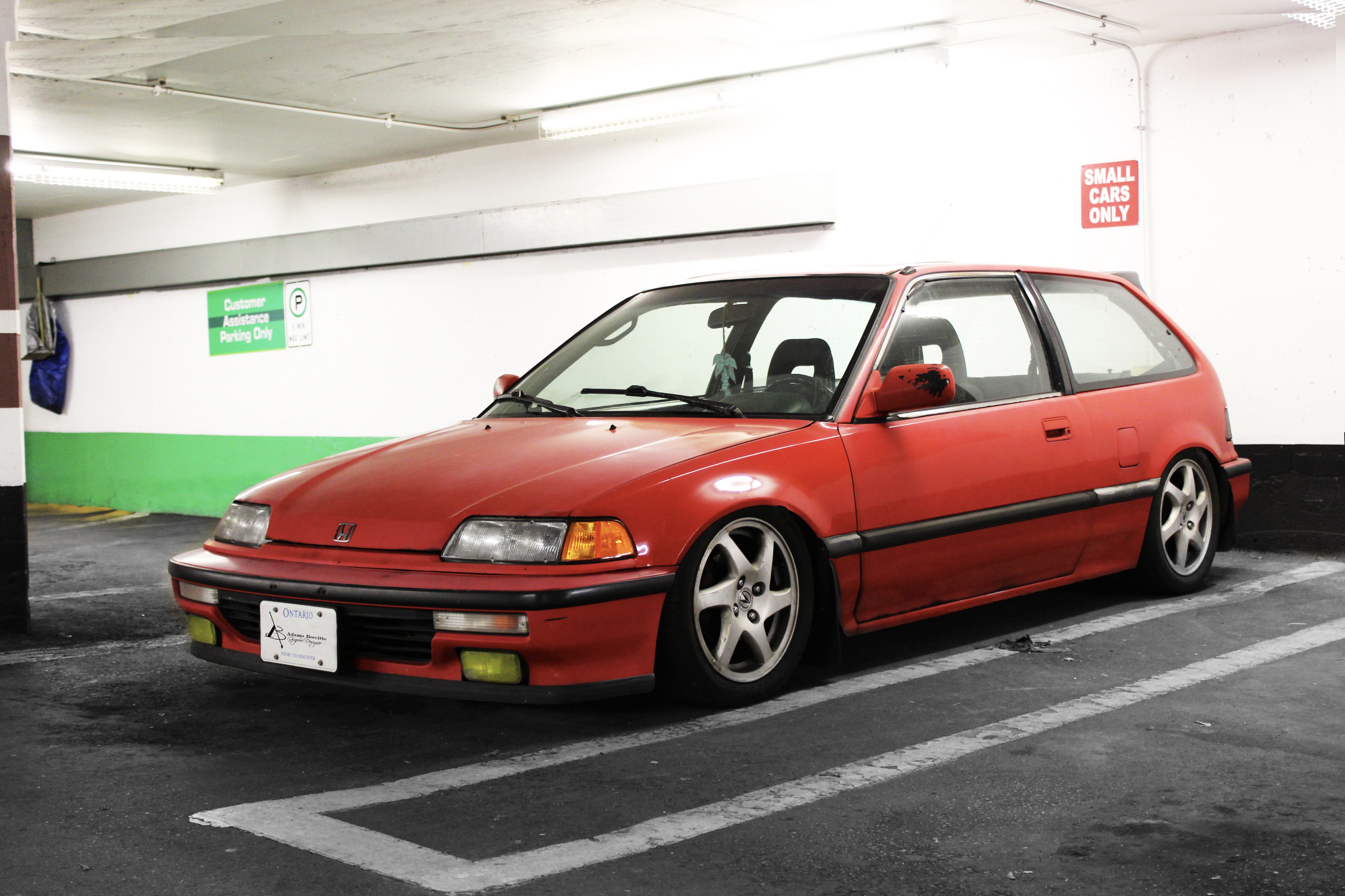 Stanced Civic Ef Hatch