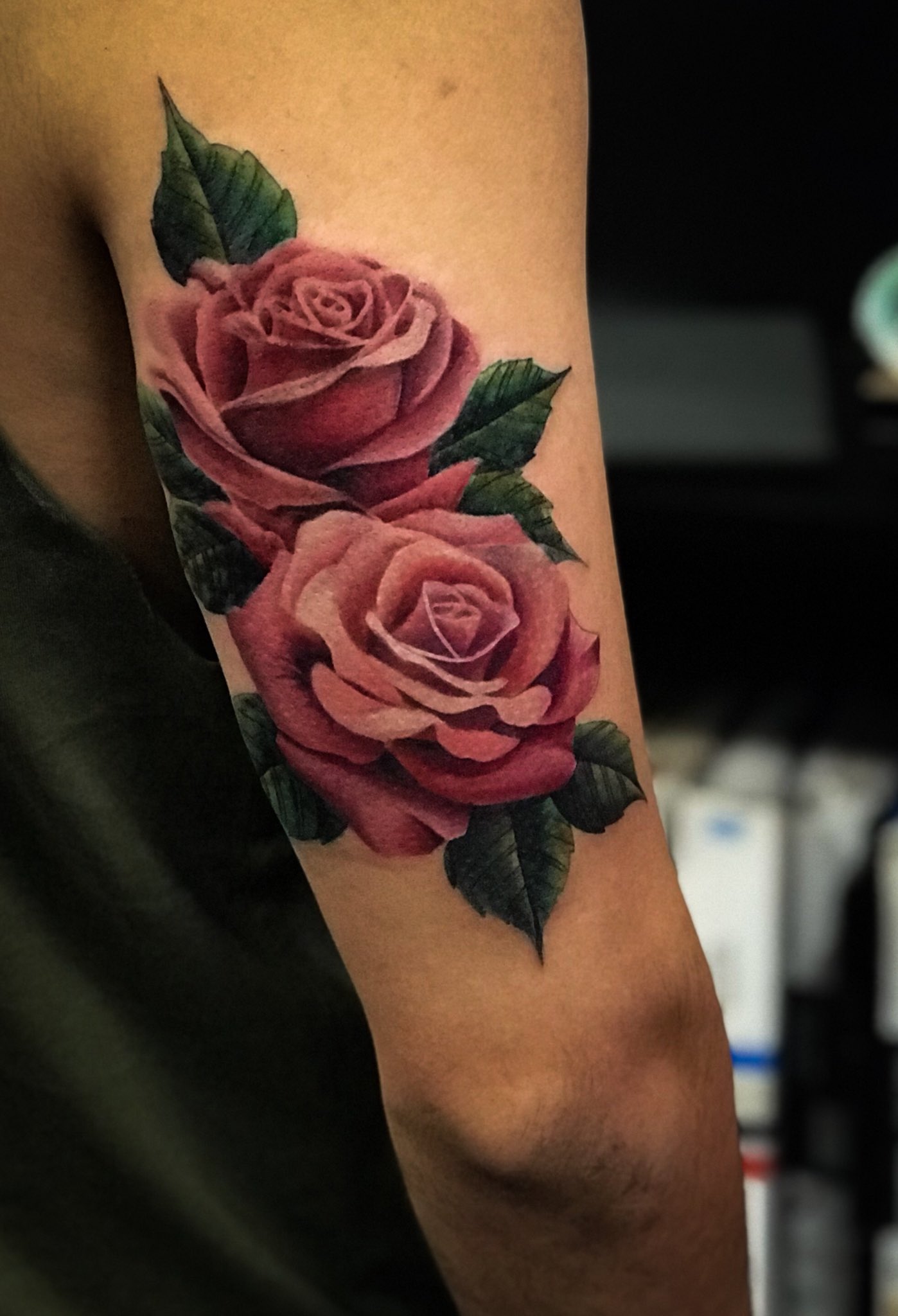 Vintage Rose Tattoos