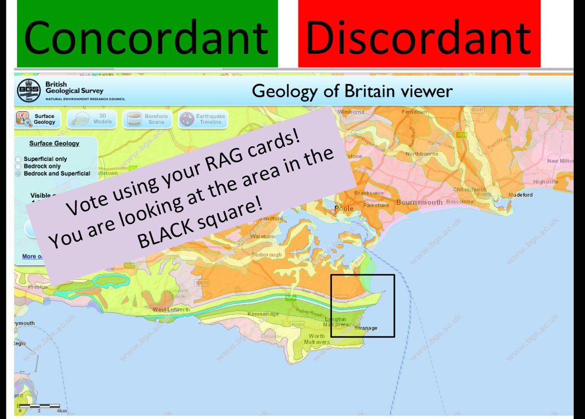 Discordant Coastline