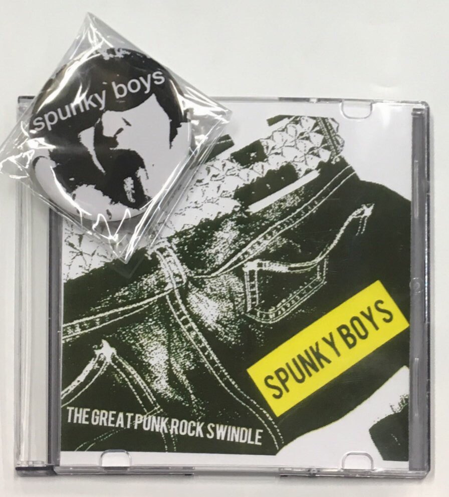 いやーの ゆうこ on Twitter: "Spunky Boys 未発表音源収録のCD-Rが近日中に入荷予定です ️バッジ付き！全21曲収録。…