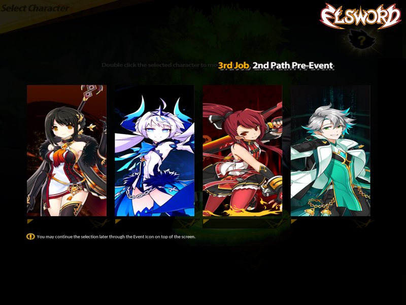Elsword Characters Job