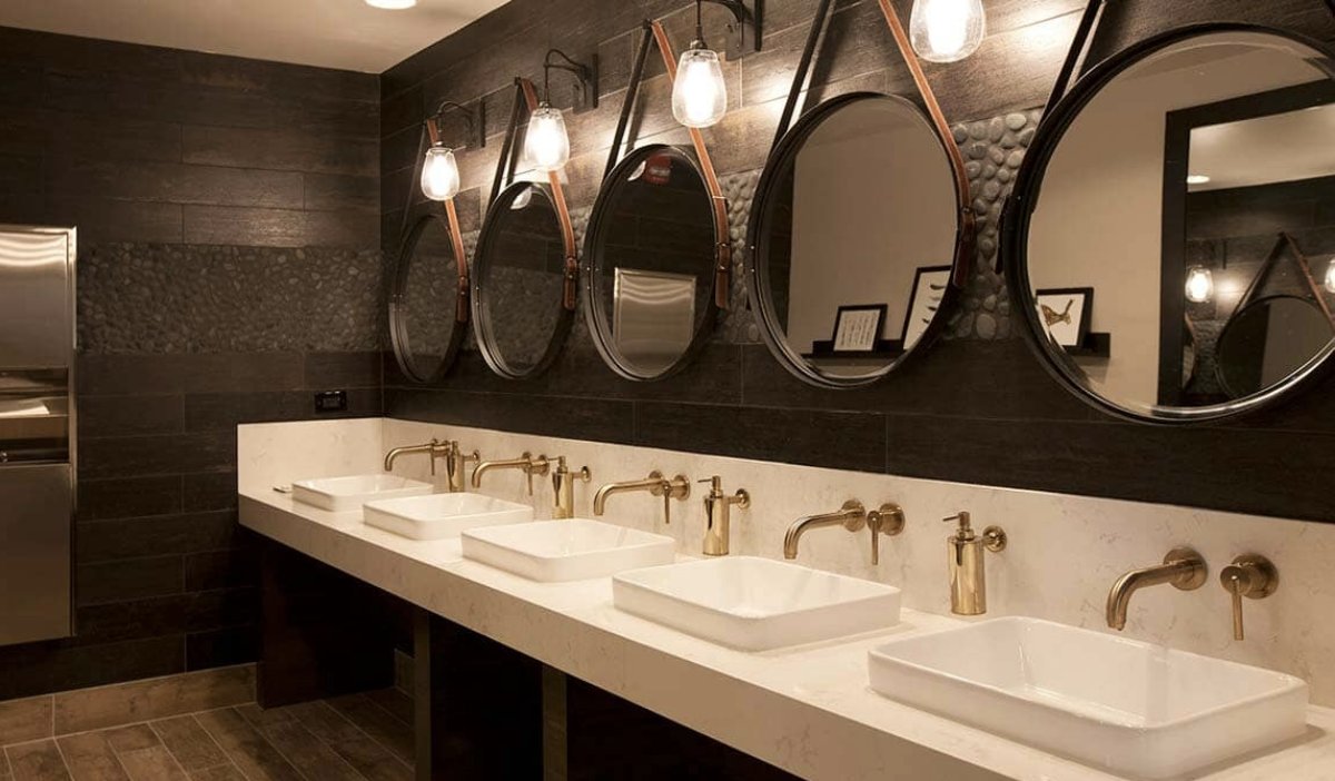 Hotel Public Bathroom Design