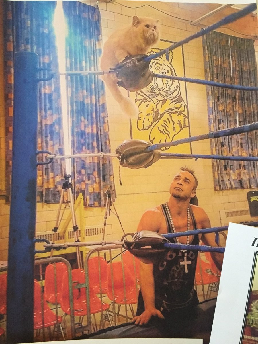 Do you miss when wrestler used to have animal mascots sometimes, or do ...