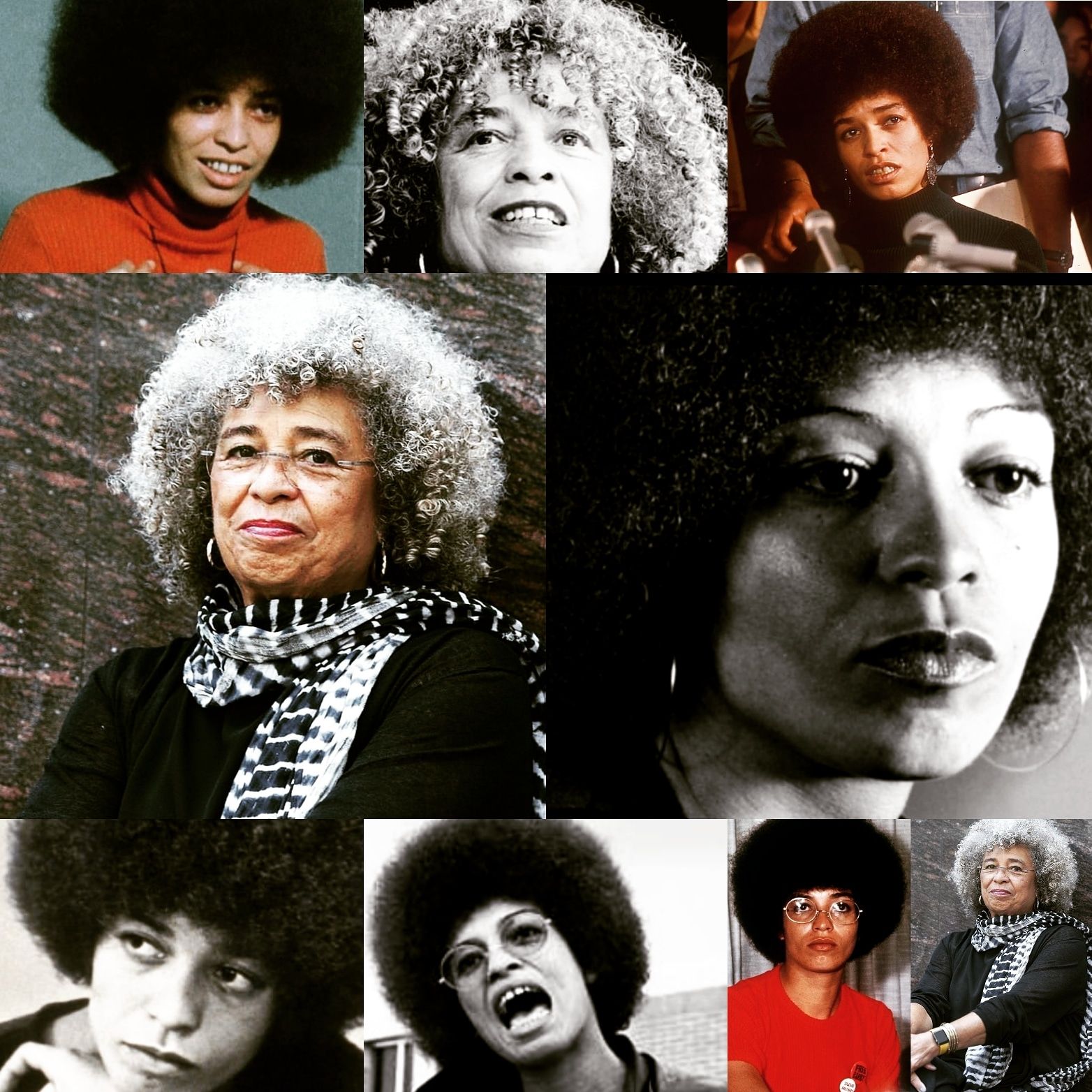 Black Panthers Party Angela Davis