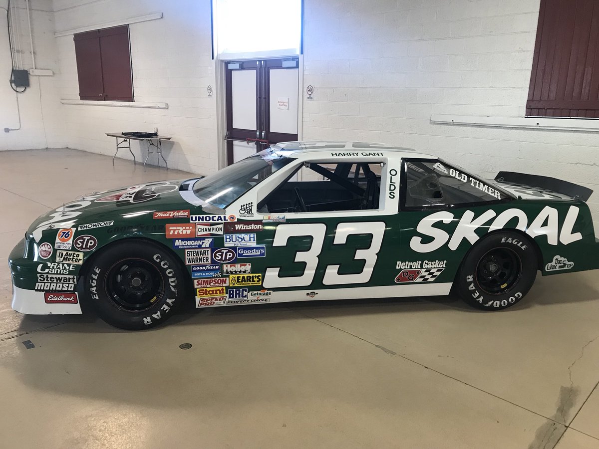 Back in september 1991 “handsome” harry gant took the #33 skoal bandit ...