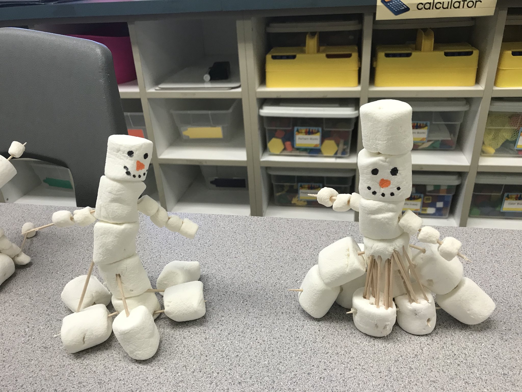Locust Grove Elem on Twitter: "Snowman day in kindergarten...teams ...