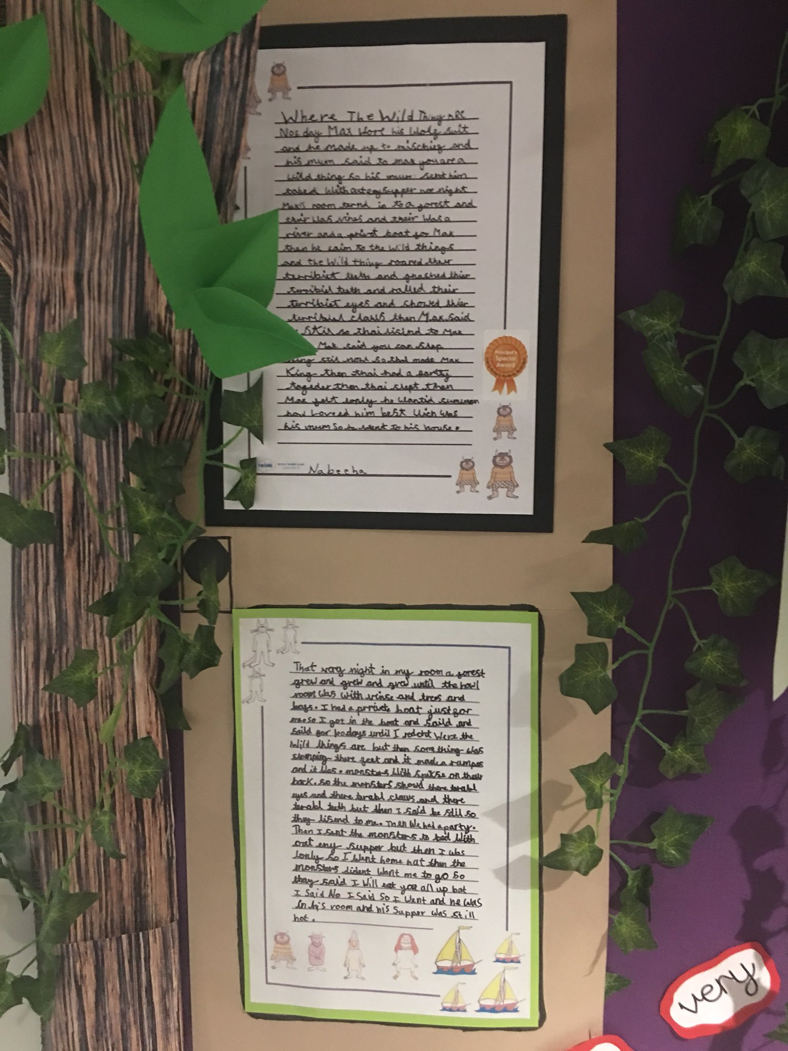 HPAMA on Twitter: "Amazing Year 1 writing on our ‘Where the Wild things ...