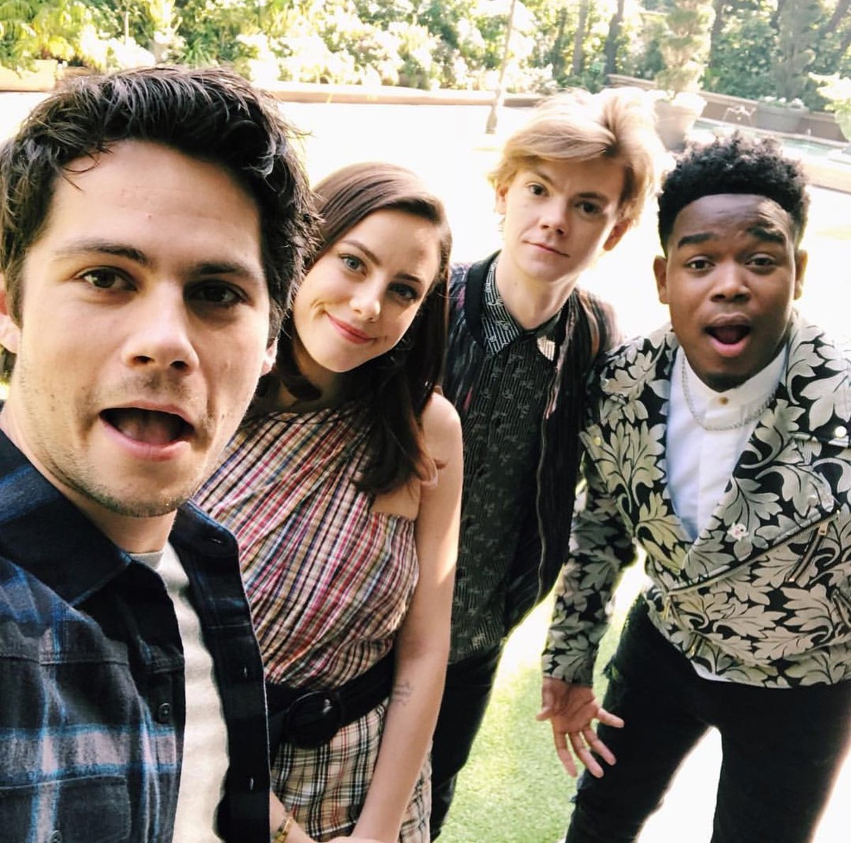 Kaya Scodelario Dylan Obrien