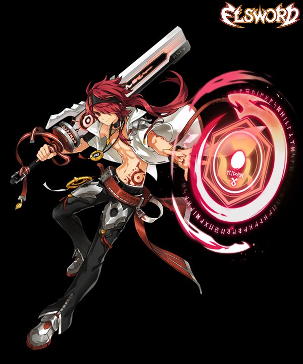 Elsword Rune Slayer Render