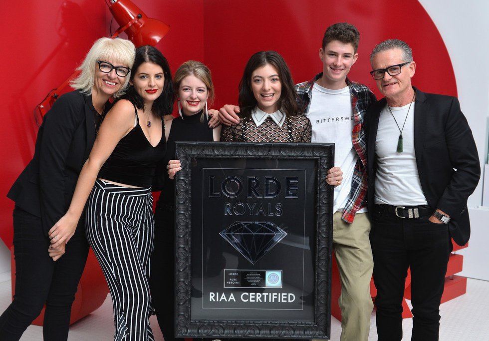Lorde And Her Parents