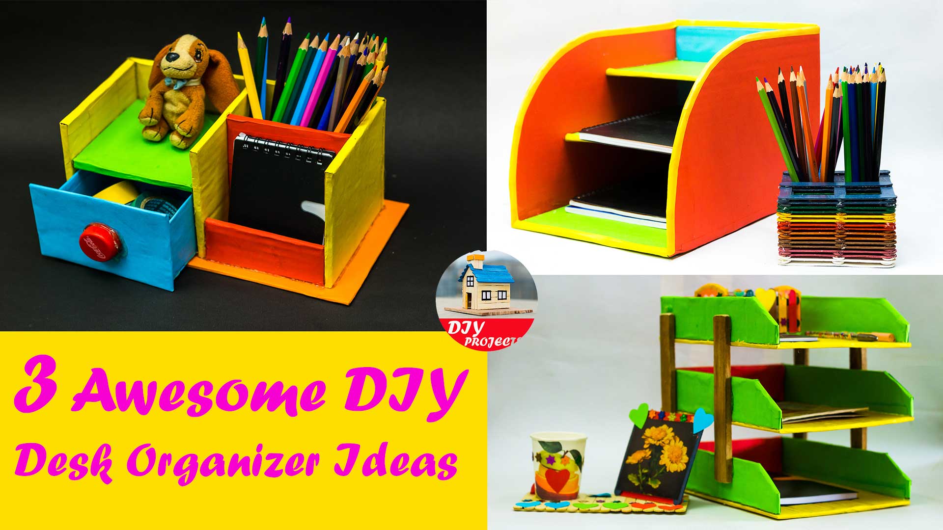 Diy Desk Organization Ideas